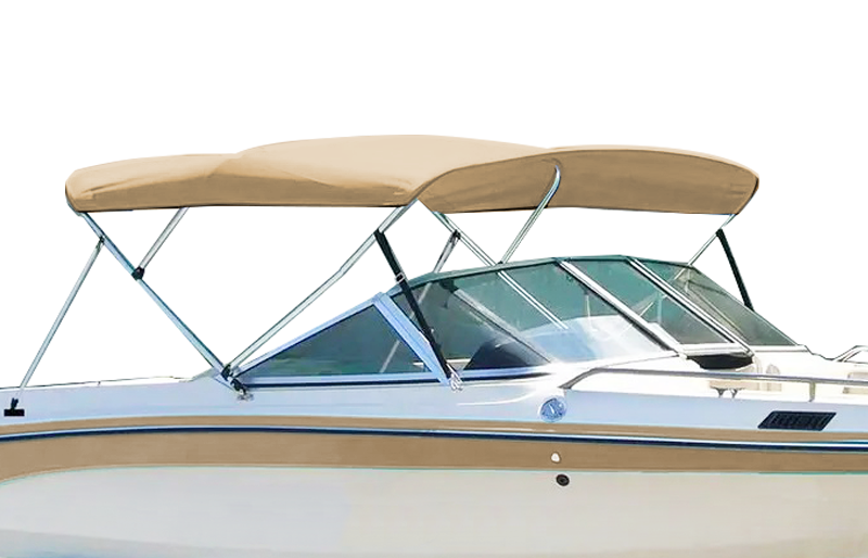 Boat Biminis 72" LONG, 36" HIGH, FITS 79"- 84" WIDE | National Bimini Tops