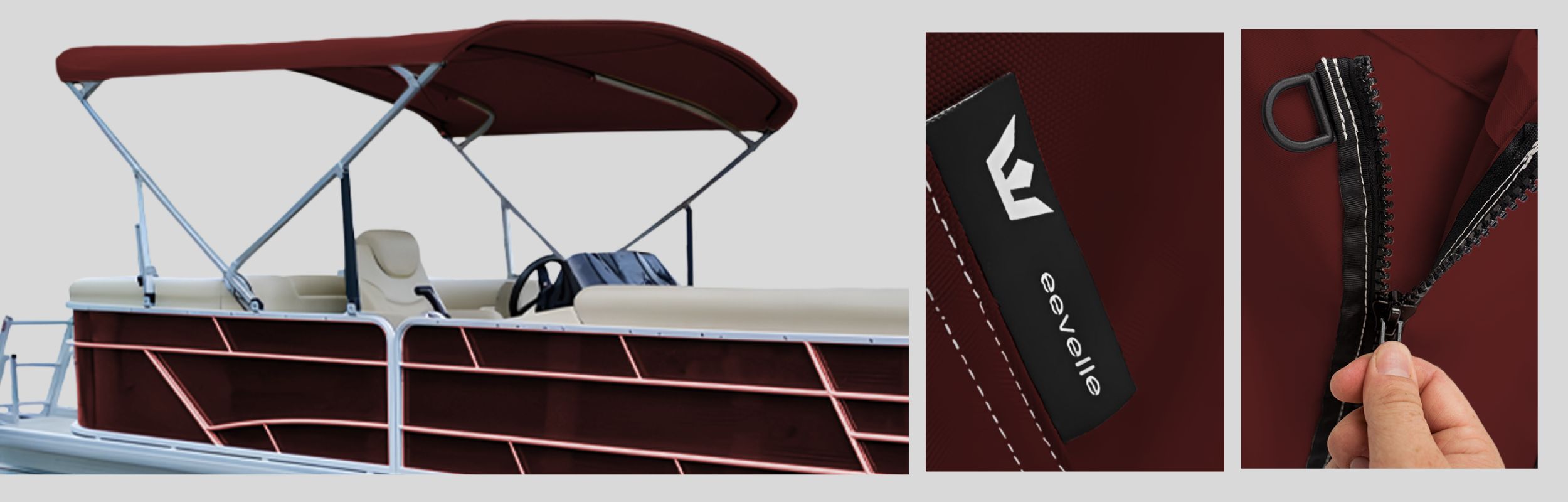 2 Bow Boat Bimini | Summerset Bimini Top